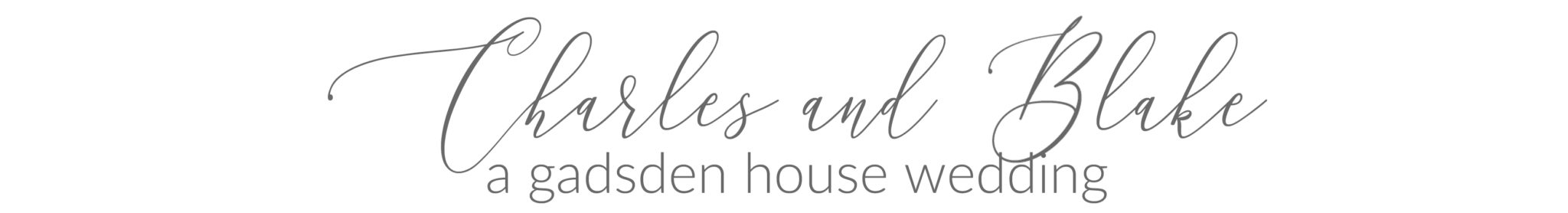 CHARLES + BLAKE’S GADSDEN HOUSE WEDDING » Aaron & Jillian Photography
